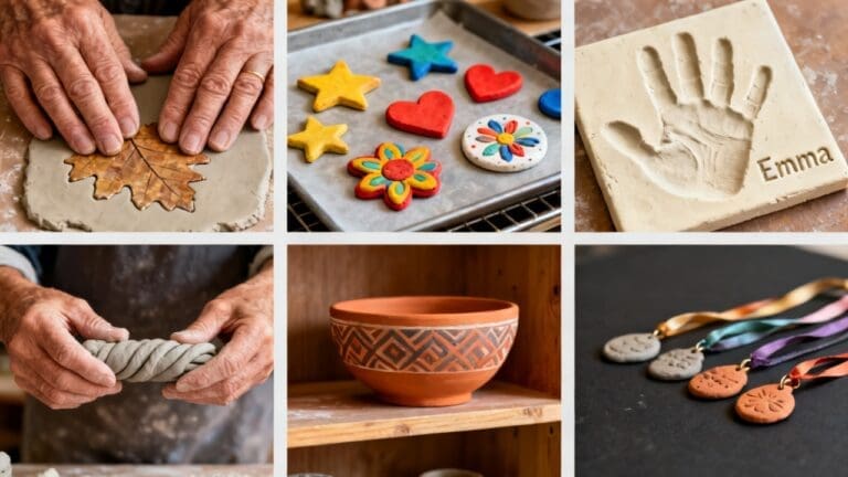 15 Clay Crafts for Seniors with Dementia: Air-Dry, Oven-Bake, and Soft ...